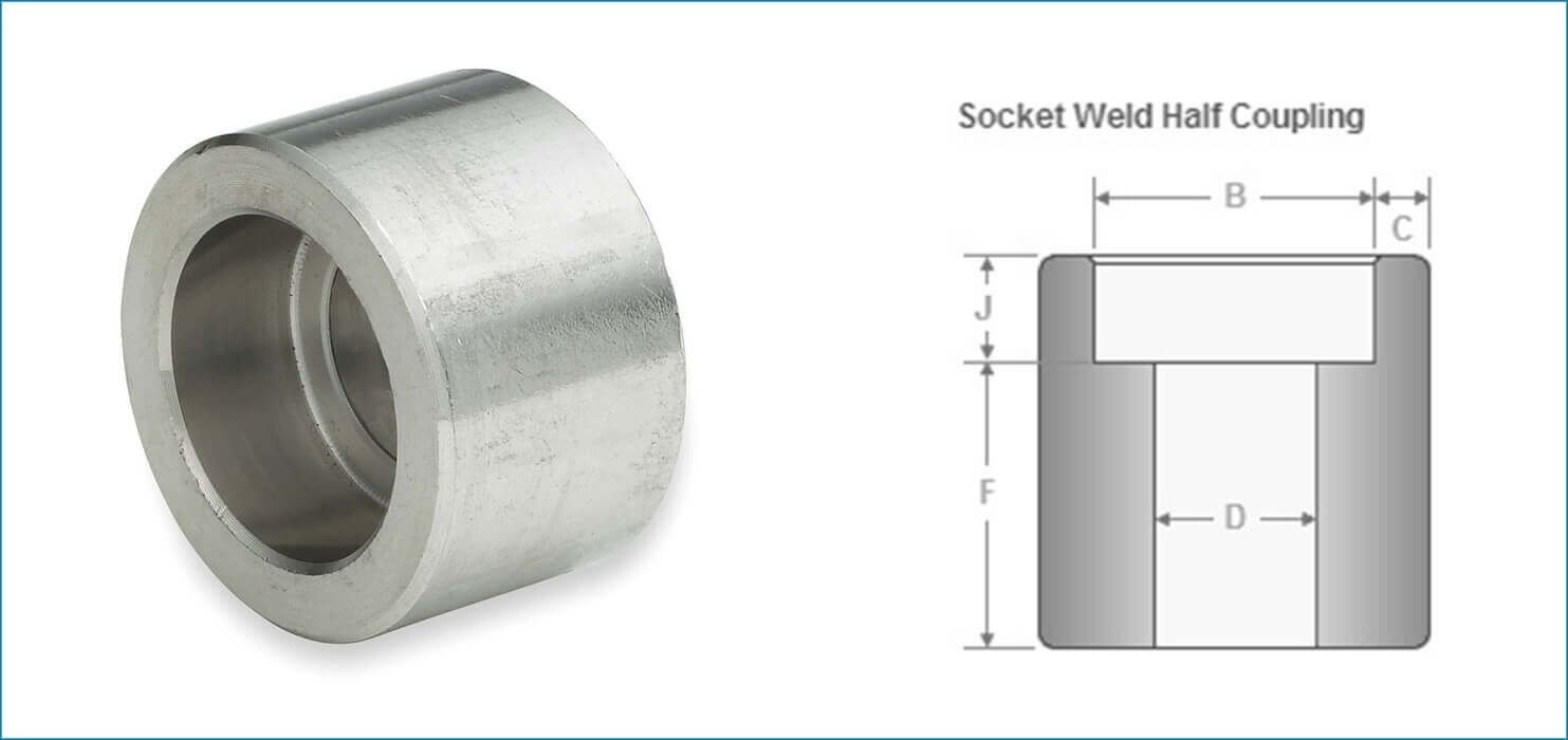 Socket Weld Half Coupling - Our offered show Forged…